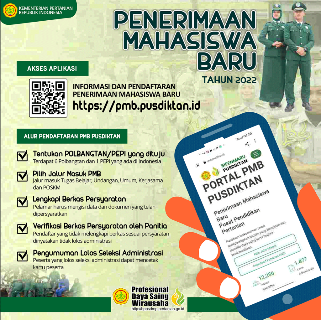 PUSDIKTAN Online - Pusat Pendidikan Pertanian